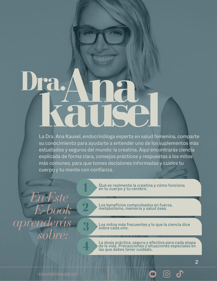 Bundle Fuerza y Energía – Dr. Ana Maria Kausel